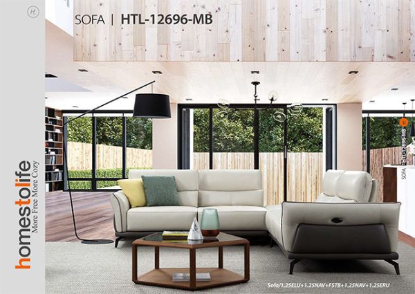 〖HTL〗HTL-12696-MB 背クッションが可動する電動モーションソファ – 家具のトータルコーディネート・インテリアモリタ